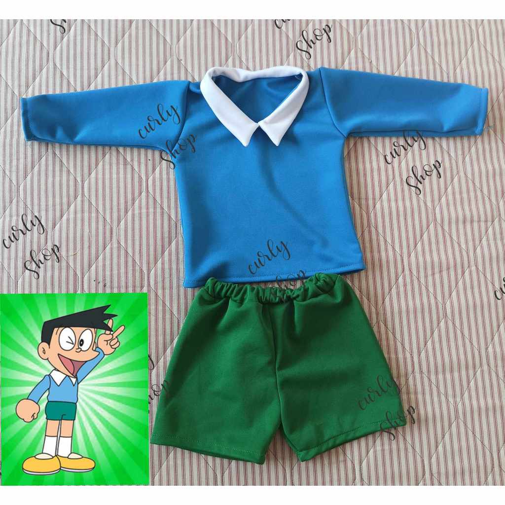 SUNEO HONEKAWA from DORAEMON COSTUME for baby | Shopee Philippines