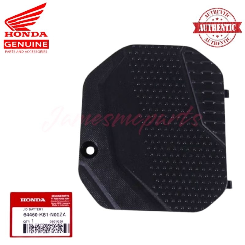 Honda Beat V2 Fi Battery Cover or Lid Battery Cover Hgp:64460-K81-N00ZA ...