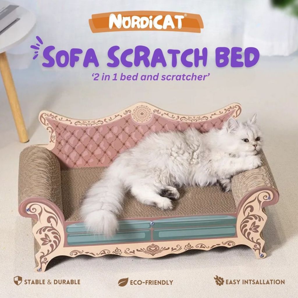 NORDICAT Sofa Scratch Bed | Shopee Philippines
