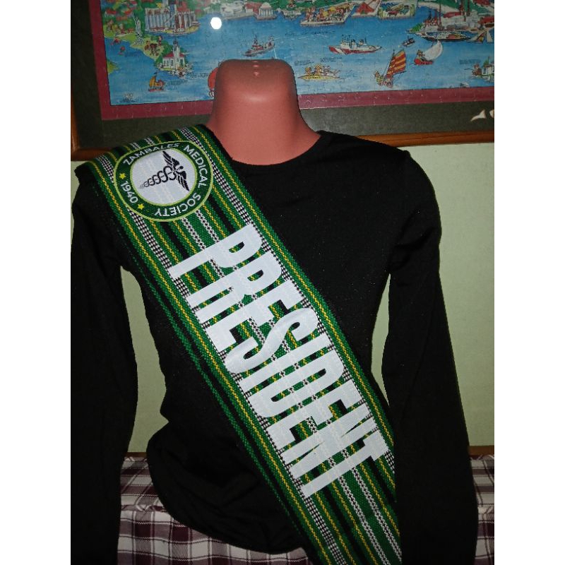 GREEN IGOROT SABLAY WITH PRINT | Shopee Philippines