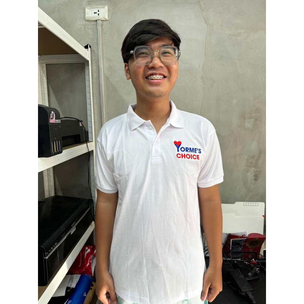 YORME'S CHOICE EMBROIDERED POLO SHIRT ISKO MORENO GOD FIRST MANILA ...
