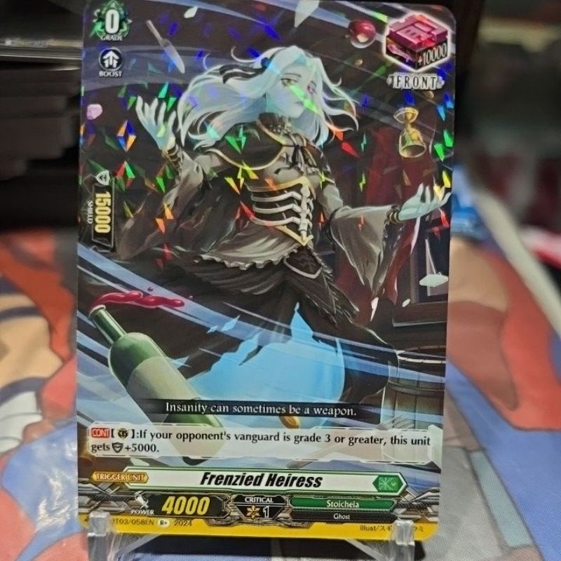 FRENZIED HEIRESS R+ DZBT03 CARDFIGHT VANGUARD ENGLISH | Shopee Philippines