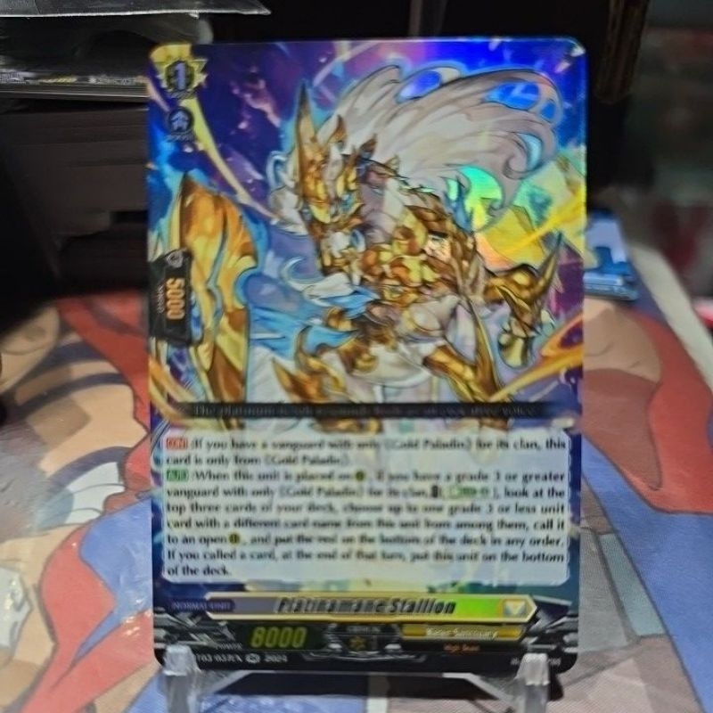 PLATINAMANE STALLION RR DZBT03 CARDFIGHT VANGUARD ENGLISH | Shopee Philippines