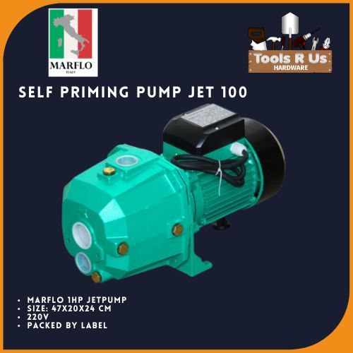 MARFLO 1HP SELF PRIMING PUMP JET 100 | WATER PUMP | Shopee Philippines