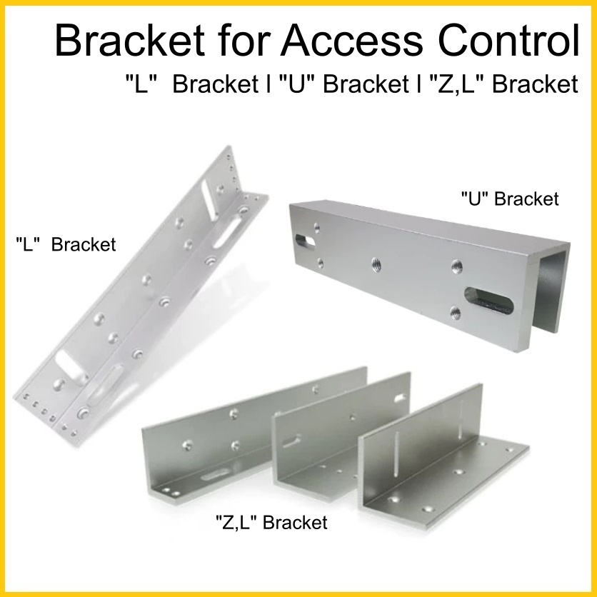 Bracket for Electromagnetic Lock of Door Access Control ["L" / "ZL ...