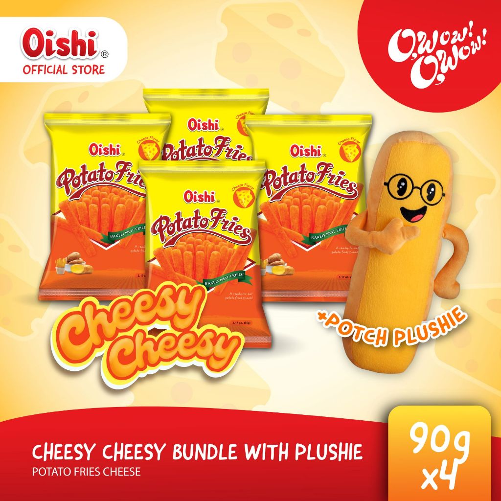 Cheesy Cheesy Bundle with Plushie | Shopee Philippines