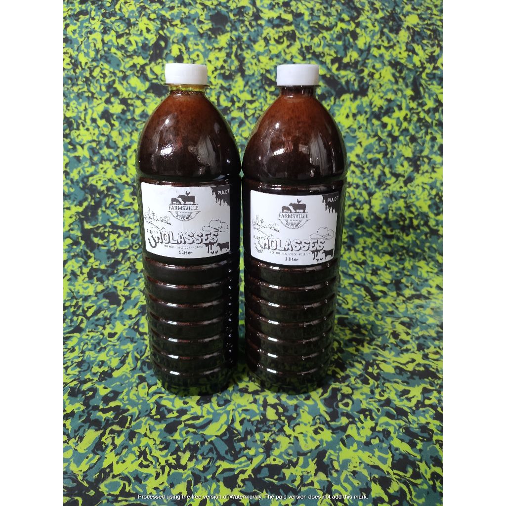 PURE MOLASSES (2 liters = 2.6 kilos) - Pulot / Black treacle ...