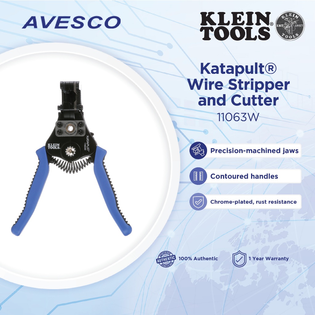 Klein Tools Wire Stripper and Cutter | Katapult® | 11063W | Wire Cutter ...