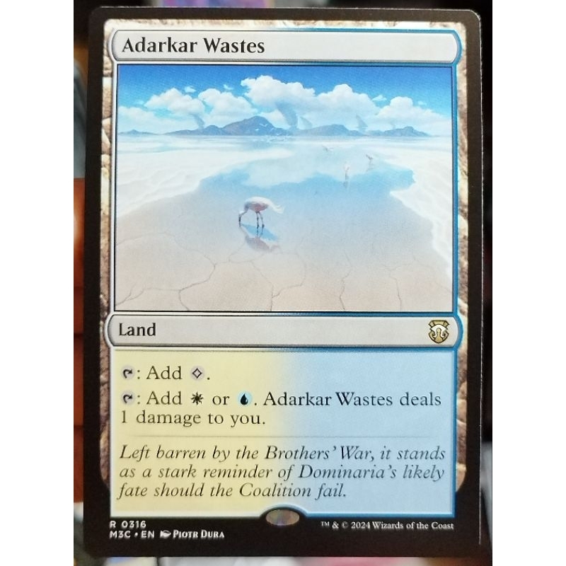 Adarkar Wastes (Magic the gathering) | Shopee Philippines