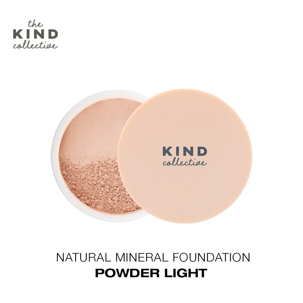 KIND - Natural Mineral Foundation Powder - Light | Shopee Philippines