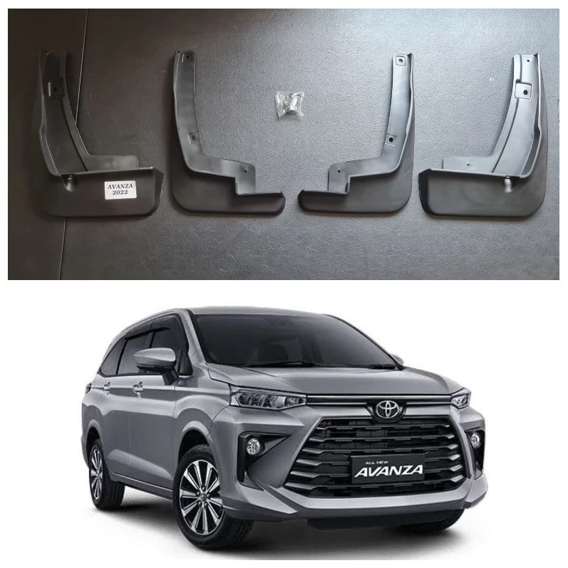 Mudguard Toyota Avanza 2016 to 2025 Mud Flap / Mud Guard Splash Guards ...
