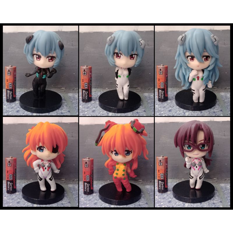 Neon Genesis Evangelion Anime Chibi Action Figure Toys (KO/BL) | Shopee ...