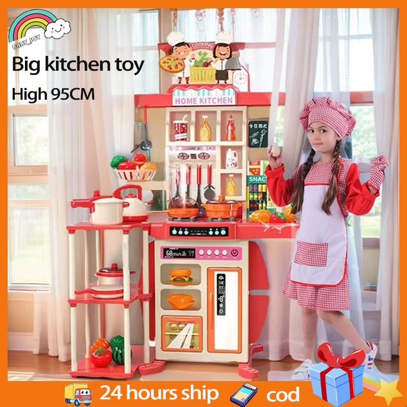 For Kids Cooking Set Toys Kitchenware Cooking Toys For Boys Kitchen Set ...