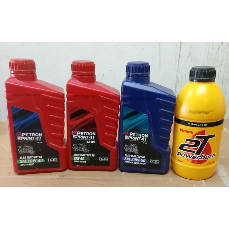 Petron Motorcycle Oils 1 Liter and 800ml | Shopee Philippines