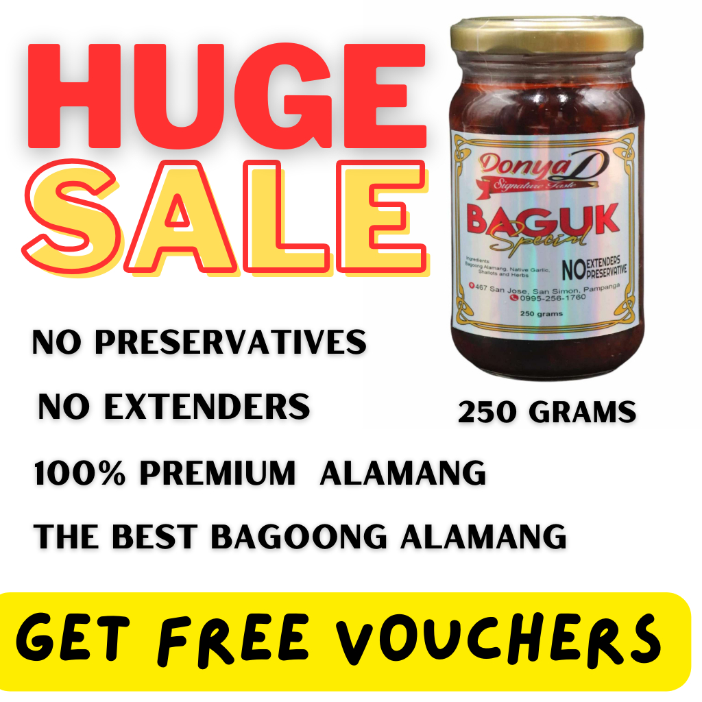 Donya D Special Bagoong Alamang,-Gourmet Bagoong- Sauteed Shrimp Paste ...