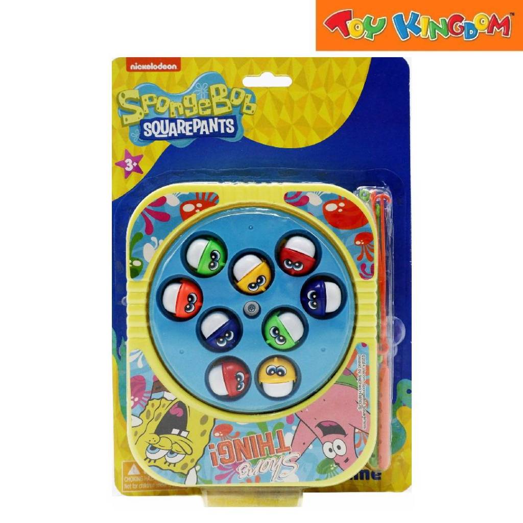 SpongeBob SquarePants Fishing Game Yellow Playset | Shopee Philippines