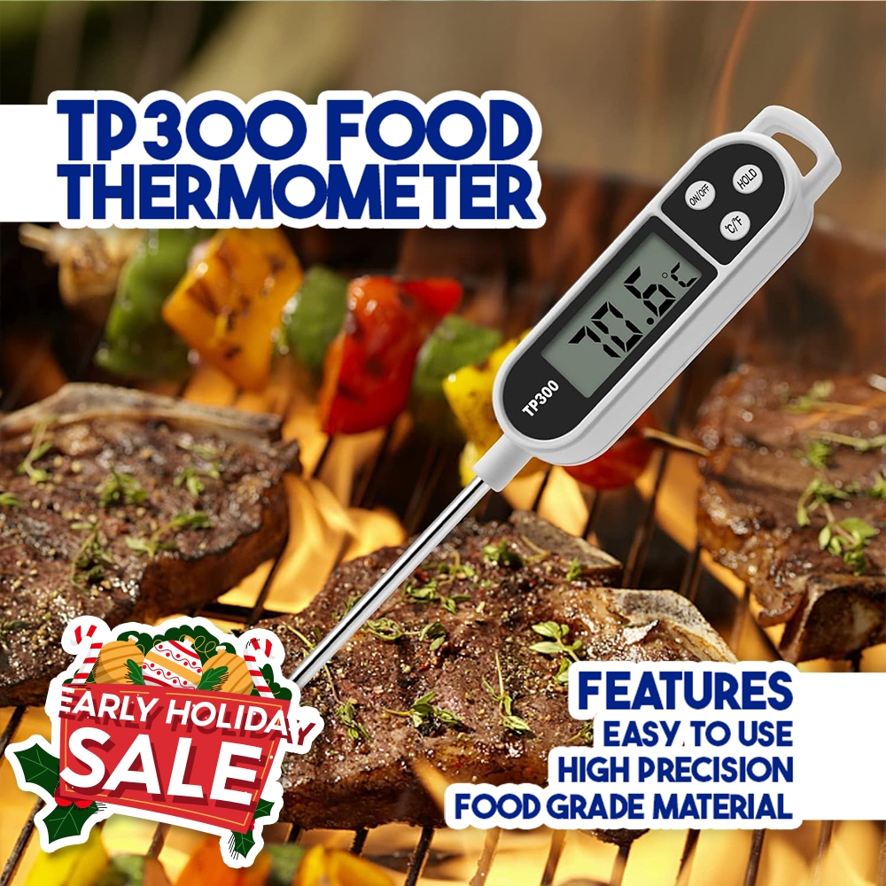 TP300 Food Thermometer Digital Probe Instant Read for Kitchen Tool Meat ...