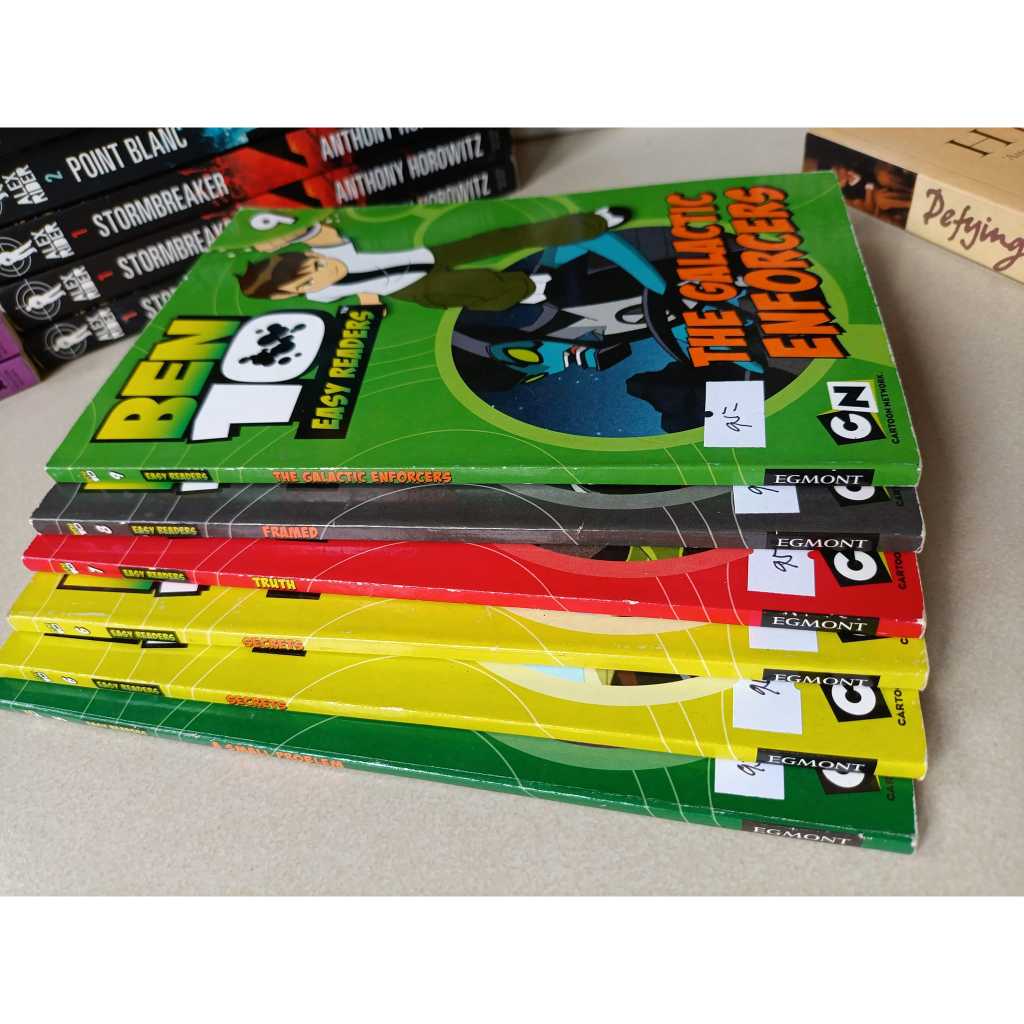 Preloved: Ben 10 Easy Readers (paperback) | Shopee Philippines