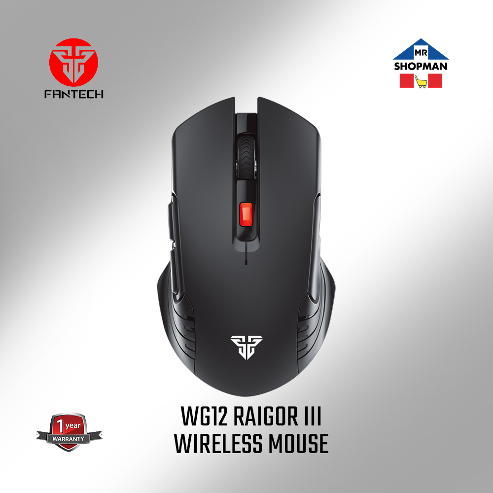 Fantech WG12 Raigor III 2.4 GHZ Wireless Gaming Mouse | Shopee Philippines