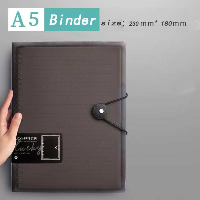 A4/A5/B5 Refillable notebook binder school supplies grid/dot matrix ...