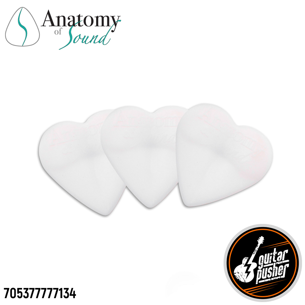 Anatomy of Sound Heart Beat Debossed Standard Guitar Pick | Shopee ...