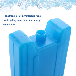 5pcs Ice Packs 400ml Reusable Blue Gel Ice Pack Freezer Packs | Shopee ...