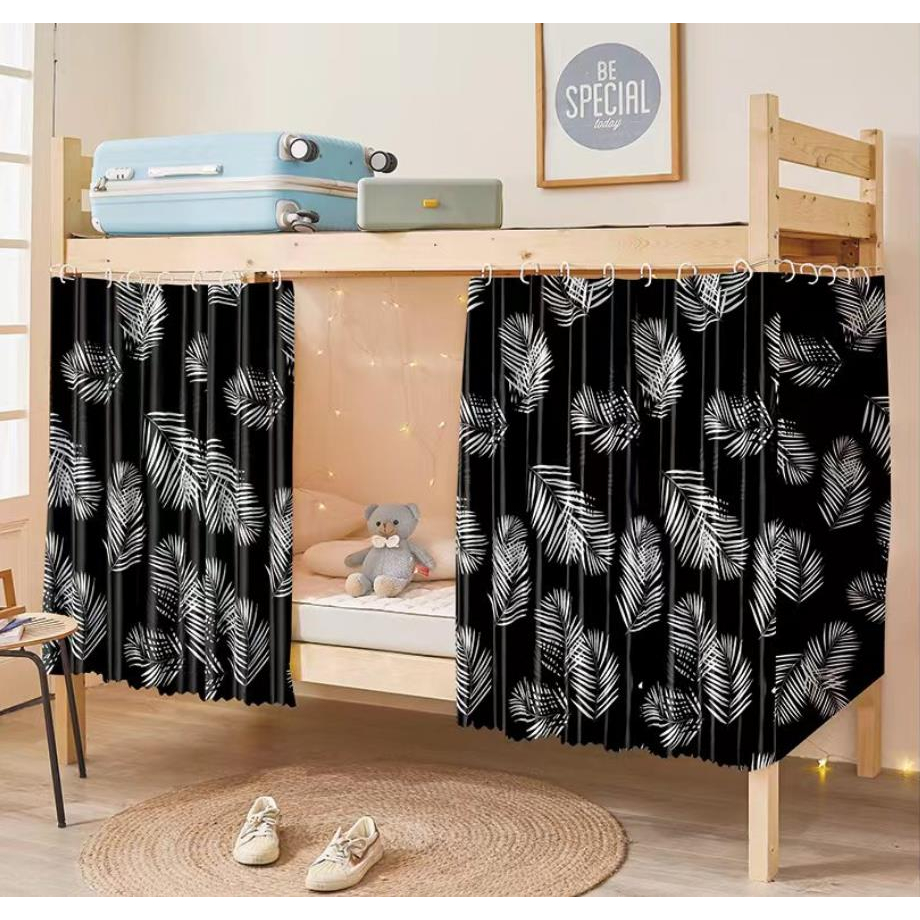 Dormitory Bed Curtain 48FT/1.2m Student Private Bunk Dormitory Desk ...