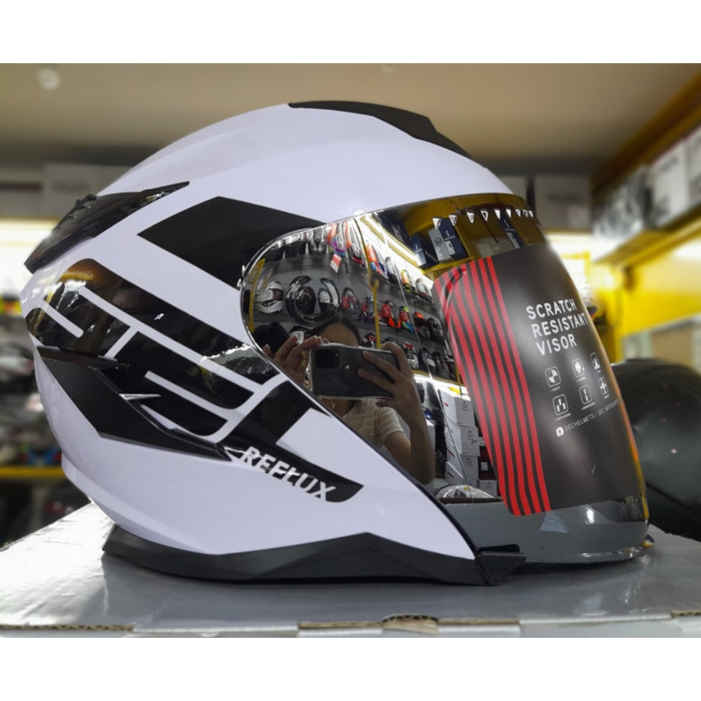 SEC Half-face Dual Visor Helmet Reflux v1 and 2023 Model (Free Visor ...