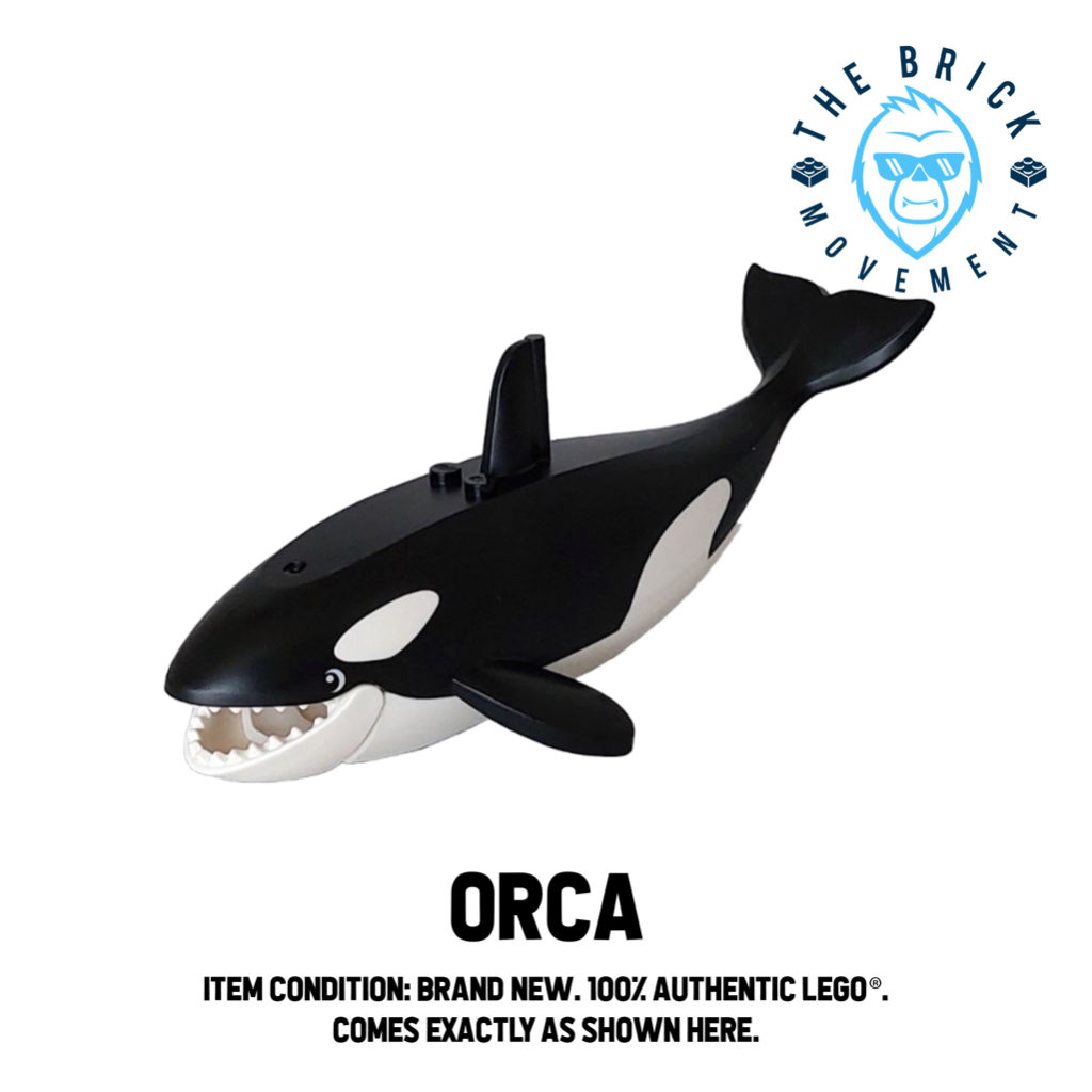 LEGO® ACCESSORIES - ANIMAL - Orca (Large) | Shopee Philippines