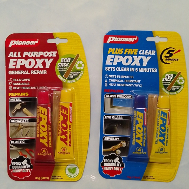 PIONEER EPOXY SACHET | DURASTEEL ; CLEAR EPOXY ; ALL PURPOSE EPOXY ...
