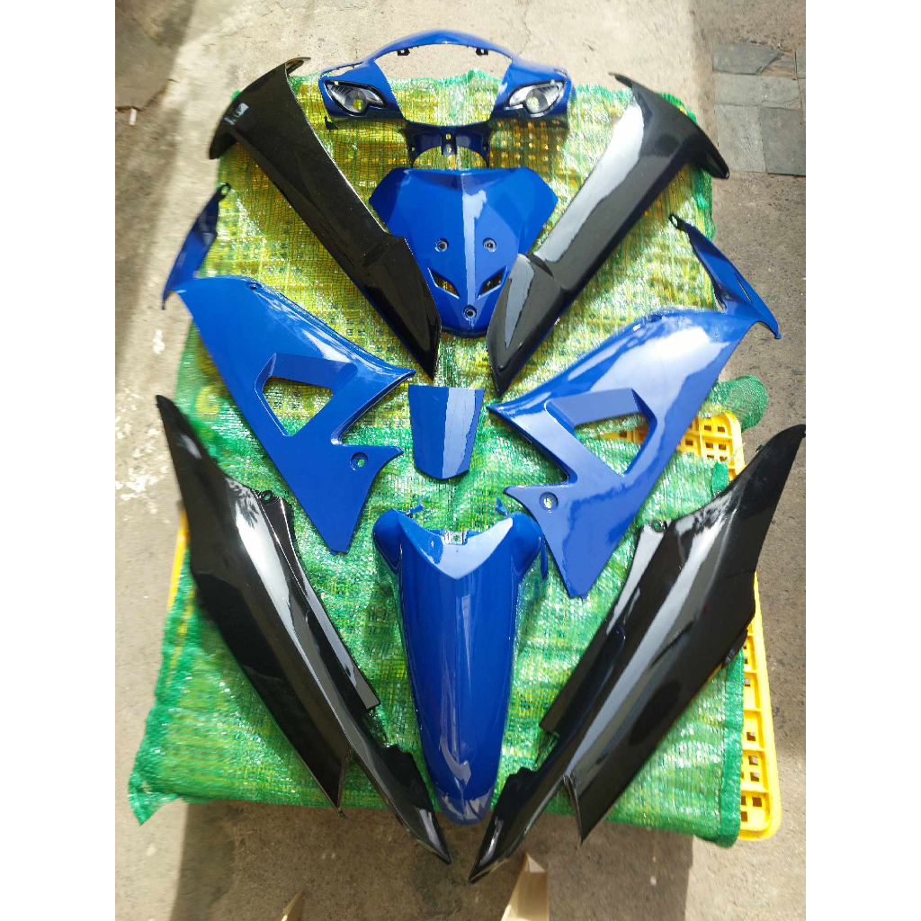 HONDA WAVE 100 DISC TYPE FAIRINGS SET LAHAT MAKUKUHA 10PCS | Shopee ...
