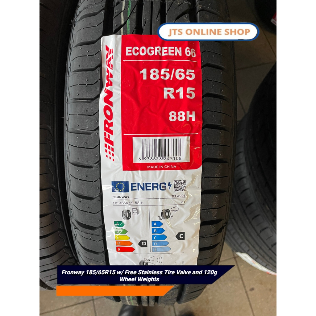 185/65R15 Fronway w/ Free Stainless Tire Valve and 120g Wheel Weights | Shopee Philippines