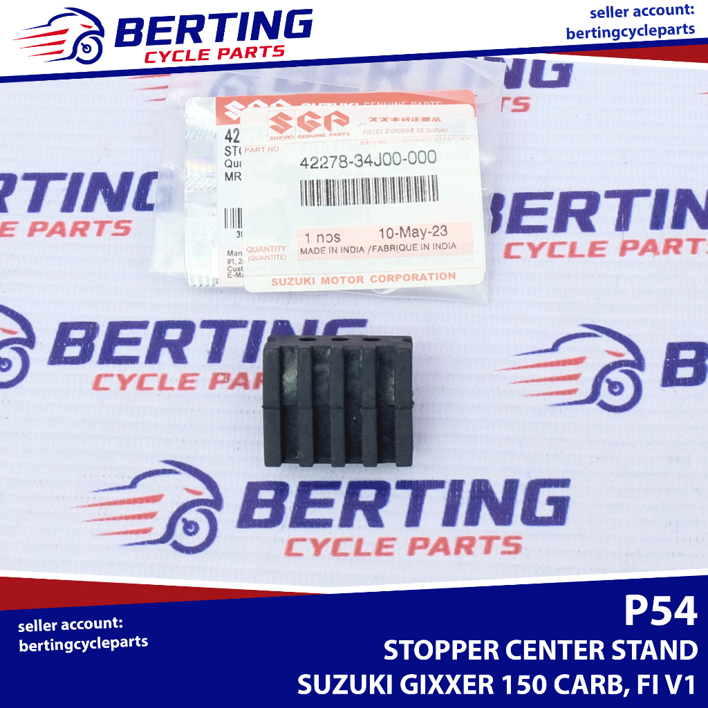 SGP STOPPER CENTER STAND Suzuki Gixxer 150 Carb and FI Genuine 42278 ...