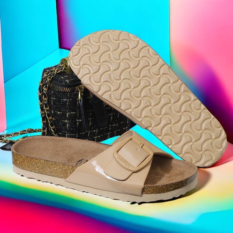 New high quality one strap Shuta sliper nylon fabric smooth surface ...