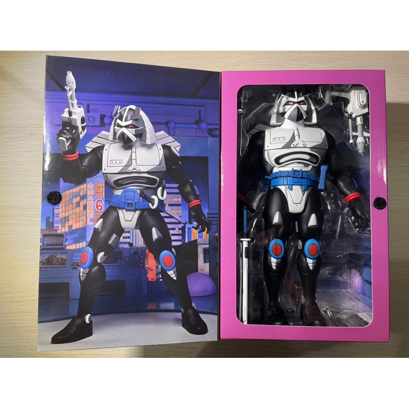 NECA TMNT Teenage Mutant Ninja Turtles Ultimate Chrome Dome (Cartoon ...