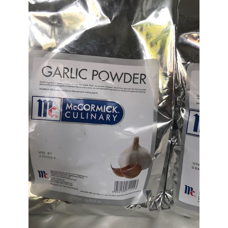 McCormick Garlic Powder 1kg | Shopee Philippines