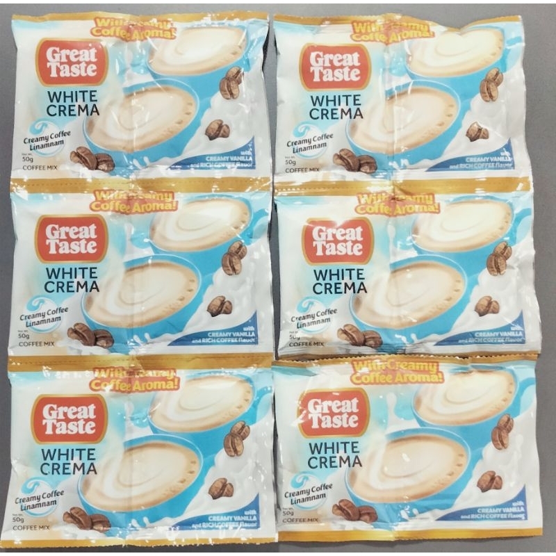 GREAT TASTE WHITE CREMA 6pcs TWIN PACK | Shopee Philippines
