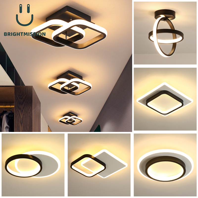 LED Ceiling Light Nordic Modern Tricolor Chandelier Aisle Lights for ...