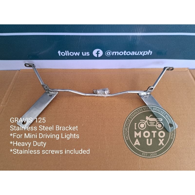 YAMAHA GRAVIS V1/V2 STAINLESS MDL BRACKET | Shopee Philippines