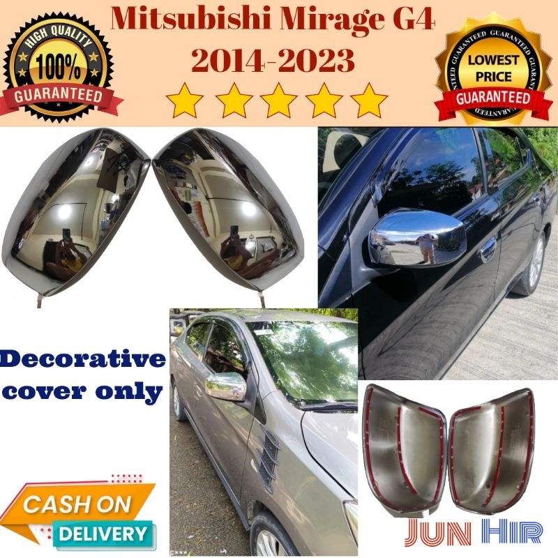 High Quality ABS Decorative Side Mirror Cover Chrome Mitsubishi Mirage ...