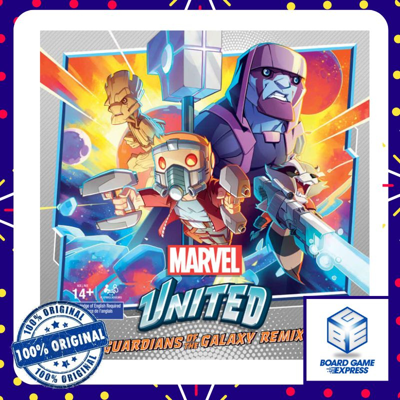 Marvel United: Guardians of the Galaxy Remix - Board Games Express ...