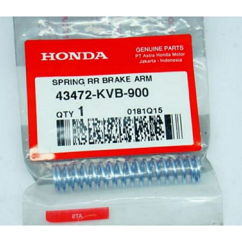 BRAKE ARM SPRING BEAT 110, PCX 150, GENIO 110 CLICK 125i/150i/160i ...
