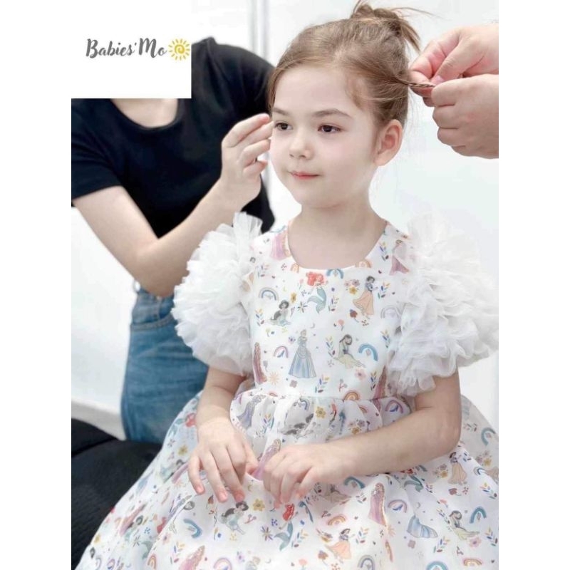 WSJ Disney Pincess Dress Birthday Dress for Kids Girl | Shopee Philippines