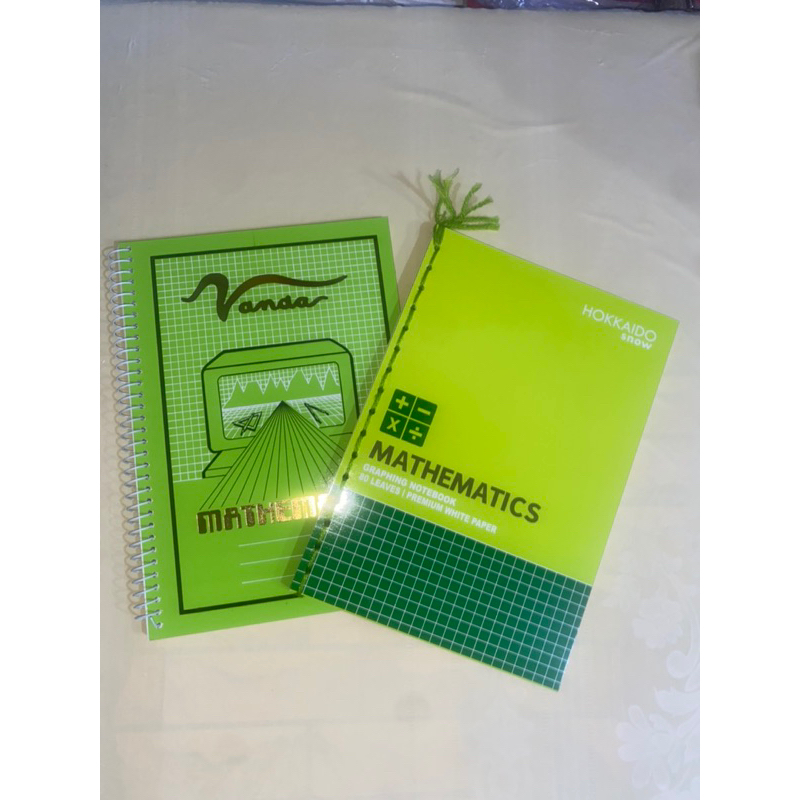 Mathematics Notebook with yarn | Shopee Philippines
