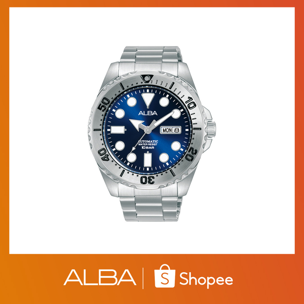 ALBA Philippines AL4489X1 Blue Dial Stainless Steel Strap Men's ...