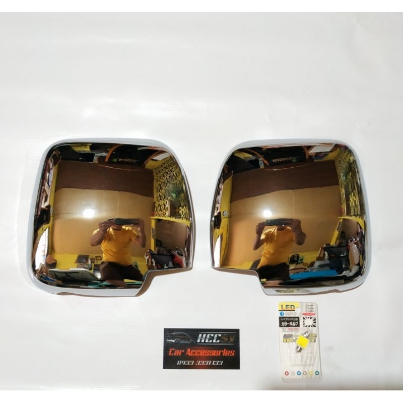 2005 to 2024 Hiace Commuter side mirror chrome garnish Decontent 2006 ...