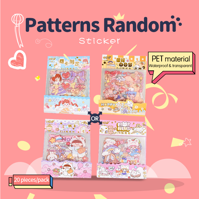 50PCS Cute Guka Stickers Kawaii Cartoon Stickers Children's Notebook ...