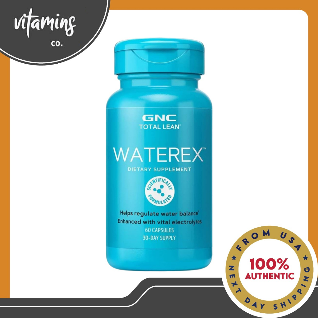GNC Total Lean Waterex Helps Regulate Water Balance, Enhanced with ...