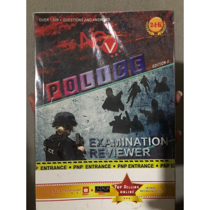 NCV Police Examination Reviewer & PNP Promotional 2nd edition (NCV ...