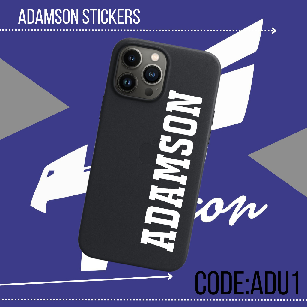 Adamson University (ADU) High Quality Vinyl Stickers for Cellphone ...